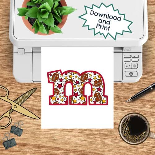 Football Alphabet Letters A-Z Numbers 0-9 Symbols PDF Transparent PNGs ...