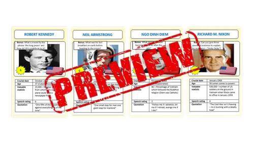 Cold War Top Trumps Game by Dan's History Highway | TPT