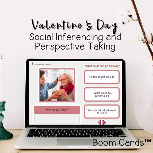 Valentine's Day Inferencing and Perspective Taking Social Skills Boom ...