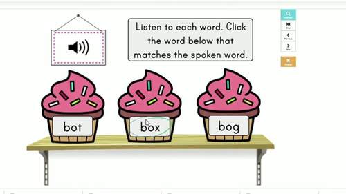 Audio Clips CVC Words Sound Files for Digital Activities | TPT