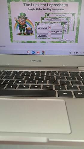 The Luckiest Leprechaun: Google Slides Reading Companion | TPT
