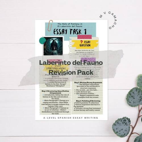 A-Level Spanish El Laberinto del Fauno Revision Pack | Workbook, Quiz ...