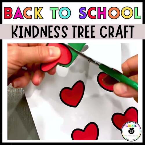 Kindness Tree Craft | Preschool and Kindergarten Social Emotional ...