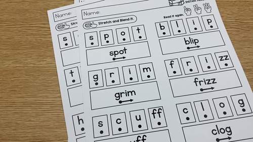 INSTANT ADVANCED All-in-One Stretch and Blend Sheets: DIGRAPHS, BLENDS ...