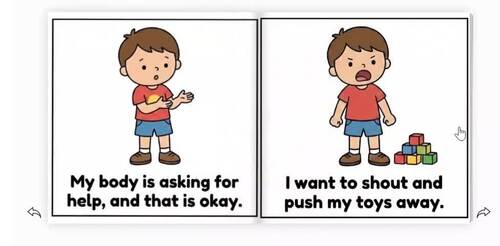 My Body Needs a Break Social Story | Calm Down Strategies PreK-2