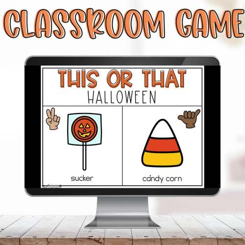 This or That Halloween Virtual Game Would You Rather by Learning with Kiki