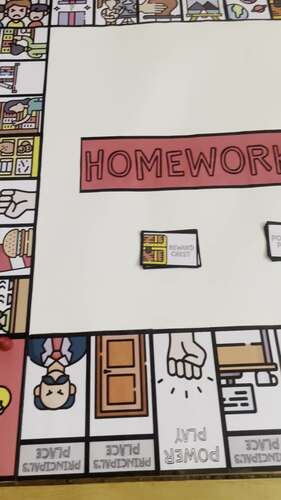 HOMEWORKOPOLY BUNDLE - Printable Board, Instructions, Record Sheets and ...