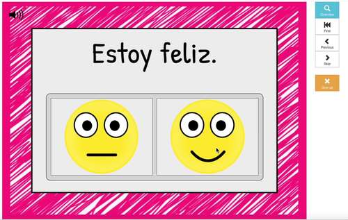 Spanish Boom Cards / Digital Task Cards--Feelings / ¿Cómo estás?