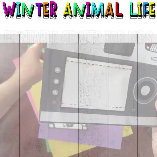 Winter Animal Craft for 2nd grade Winter Animal Life Cycle Project for ...