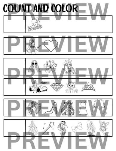 Barbie activity package by Ms Lina A | TPT