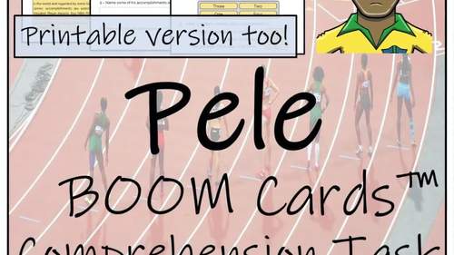 Pele BOOM Cards™ Comprehension Activity 5th Grade & 6th Grade | TPT