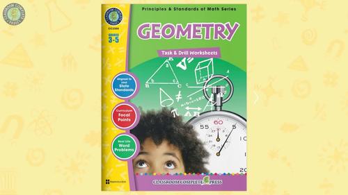 Geometry - Task & Drill Sheets Gr. 3-5 - Distance Learning | TPT
