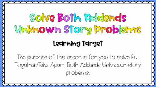 IM Kindergarten Math™ Unit 5 Teaching Slides by Teaching Is The Bees Knees