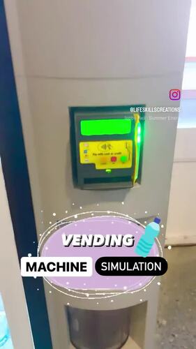 Life Skills - Using a Vending Machine - Independent Living - Special ...