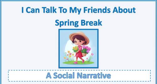 Making and Playing with Friends Social Story Autism ADHD Special Education
