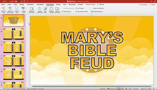 Bible Feud Family Feud Christian Game by TeachBird | TPT