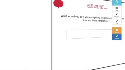 Christmas Inferencing and Problem Solving Boom Cards ™ by love2speak