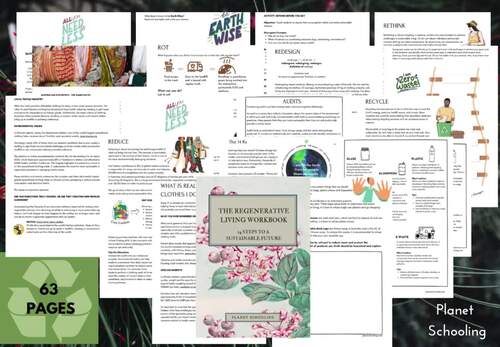 The Regenerative Living Workbook: 14 Steps to a Sustainable Future