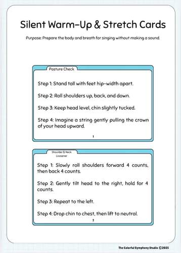 Emergency No-Voice Choir Plans – Silent Rehearsal & Sub Activities