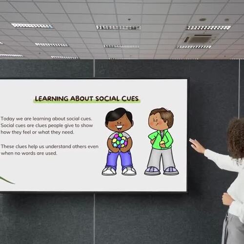 Social Cues Scenarios SEL Lesson Kit Discussion Role-Play Social Skills ...