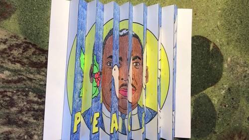 Martin Luther King Jr. Activities and Crafts: MLK Jr. Agamograph by ...