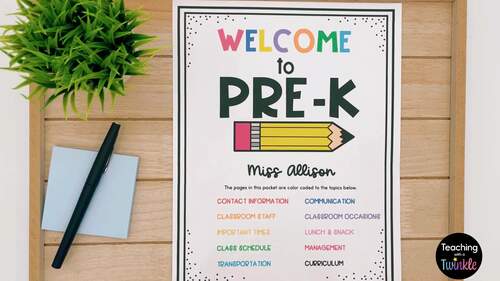 Preschool Open House by Teaching with a Twinkle | TPT