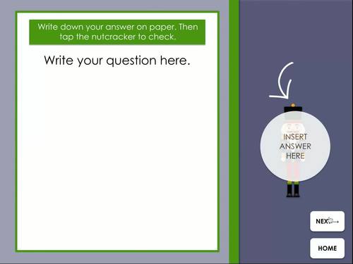 Google Slides PPT Game Template | Editable Digital Self-Checking ...
