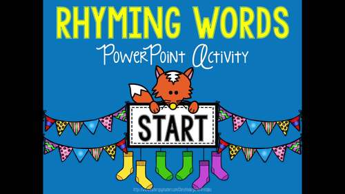 READ ACROSS AMERICA WEEK Rhyming Word PowerPoint Activities | TPT