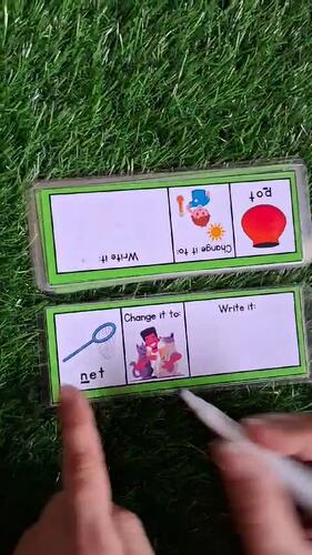 CVC Word: Change it to Rhyme it by Scootskool | TPT