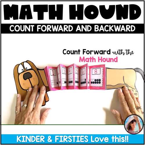 Math Crafts for Counting Forwards and Backwards within 20 Hands on Learning