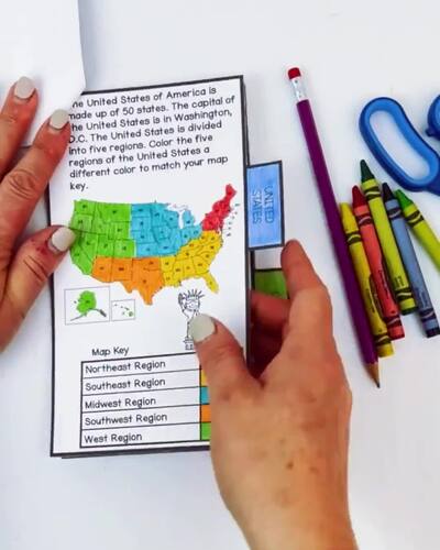 Continents - North America Continent Study Research Writing and Activities