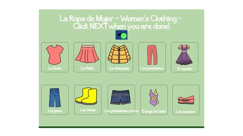 Boom Digital Task Cards Spanish Vocabulary: La Ropa y los Colores