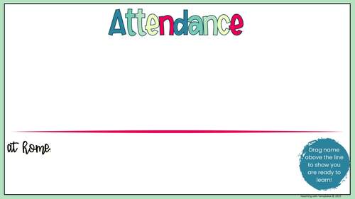 Morning Meeting - Positive Classroom - Bundle Year - Attendance - 40 Weeks