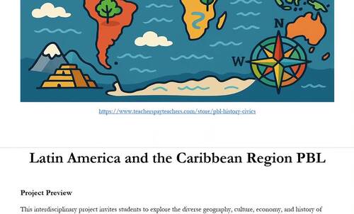 Latin America and Caribbean Region Project by PBL History & Civics