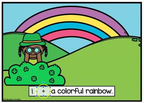 Saint Patrick's Day Sight Words Book GOOGLE SLIDES | I SPY by Suburban ...