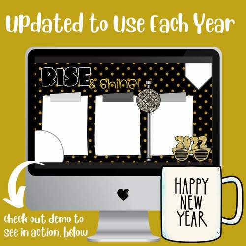 Daily Agenda Slides Editable English Spanish Google Slides New Year January