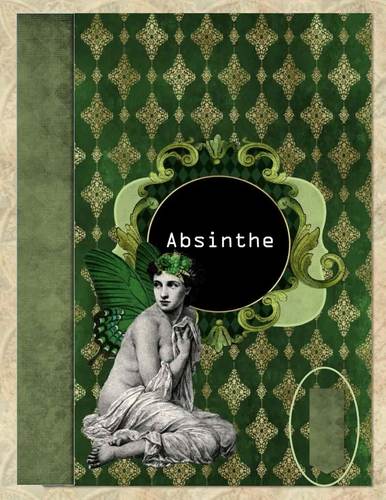 Absinthe Personal Digital Planner Journal by Digi Scrap Cafe | TPT