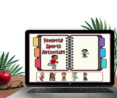 End of School Year Memory Book Review Boom Cards with Visuals Special Ed