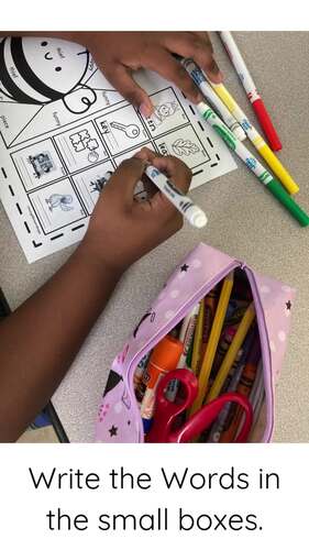 6.2 Vowel teams oo, u word list, Sentence Writing, Color by Code, Word ...