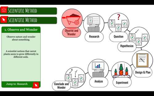 Scientific Method Interactive Diagram by Science With Mrs Lau | TPT