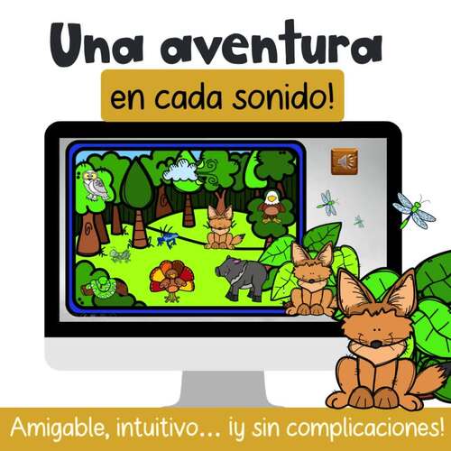 Adivina los sonidos del bosque | Paisaje sonoro para educación musical