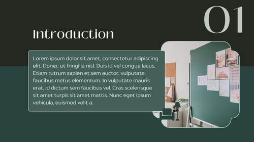 Ready Made Presentation Project Proposal Design Green Theme Ready To Edit!