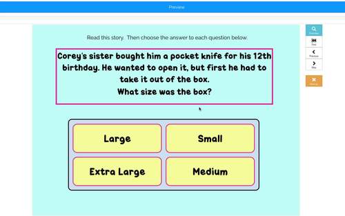 Inferencing With Attributes Boom Card™ Deck NO Print Speech | Distance ...
