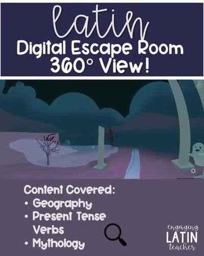 Beginning Latin Digital Escape Room: Escape the Underworld! by Amy ...