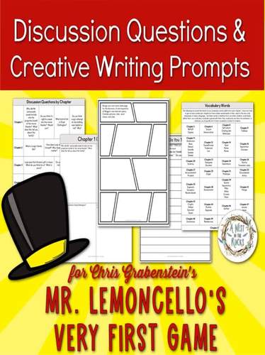 Creative Writing & Discussion Prompts for Mr. Lemoncello's Very First Game