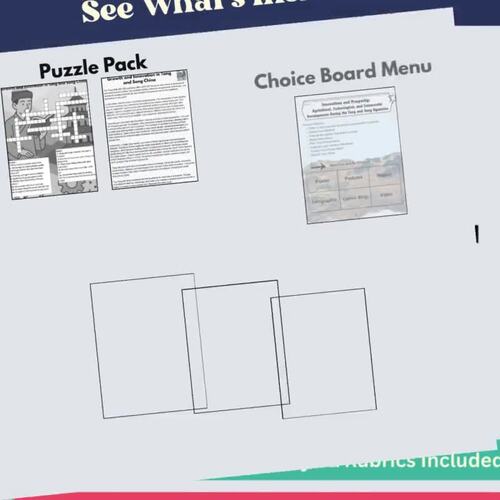 HSS 7.3.2 Growth & Innovation - Tang & Song China, Medieval China ...