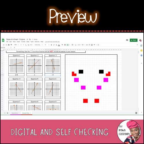 Finding the Slope of a Graph Digital Activity by the Brown Classroom