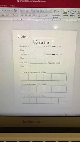 Kindergarten Math Data Binder Bundle by Raising Bilinguals | TPT