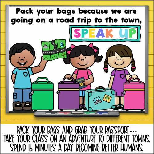 Speak Up Social Emotional Learning Character Education SEL K-2 Curriculum