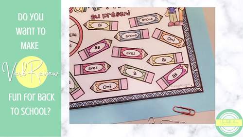 BUMP la rentrée: les verbes irréguliers by Une belle classe | TpT